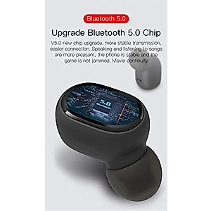 E6S TWS Bluetooth Earphones Wireless Earbuds for Xiaomi Redmi Noise Cancelling Headsets with Microphone Handsfree Headphones