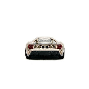 Pink Slips 1:32 2017 Ford GT Die-Cast Car, Toys for Kids and Adults(Metallic Gold)