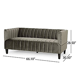 Christopher Knight Home Everley Sofas, Gray