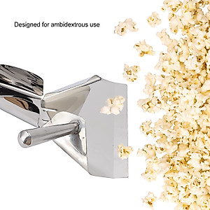 Stainless Steel Rustproof French Fries Shovel, Popcorn Scoop, French Fry Scooper, Ideal for Cinemas Buffet