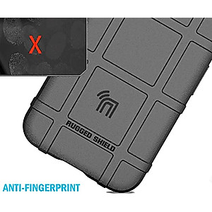 Nakedcellphone Special Ops Series Compatible with Verizon Kyocera DuraSport 5G UW Phone (C6930) Case, Tactical Armor Rugged Shield Cover [Anti-Fingerprint, Matte Grip Texture] - Black