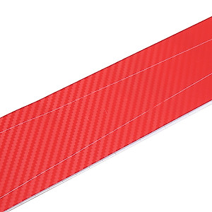 Console Middle Sticker, Easy to Clean Console Middle Skin Professional Scratch Resistance Easy to Access for Game Console Accessories (Red)