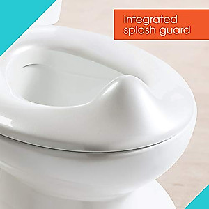 Summer Infant My Size Potty, White - Realistic Potty Training Toilet Looks and Feels Like an Adult Toilet - Easy to Empty and Clean