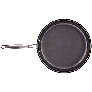 Cuisinart 12-Inch Skillet, Nonstick-Hard-Anodized with Glass Cover, 622-30G