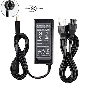Laptop Charger Adapter 65W for Dell Chromebook 11 3120 3180 3189 Latitude E7240 E7250 E7270 E7280 E7440 E7450 E7470 E7480 E5430 E5440 E5450 E5470 E5480 E5580 LA65NS2-01 Pa-12 Power Cord Supply.