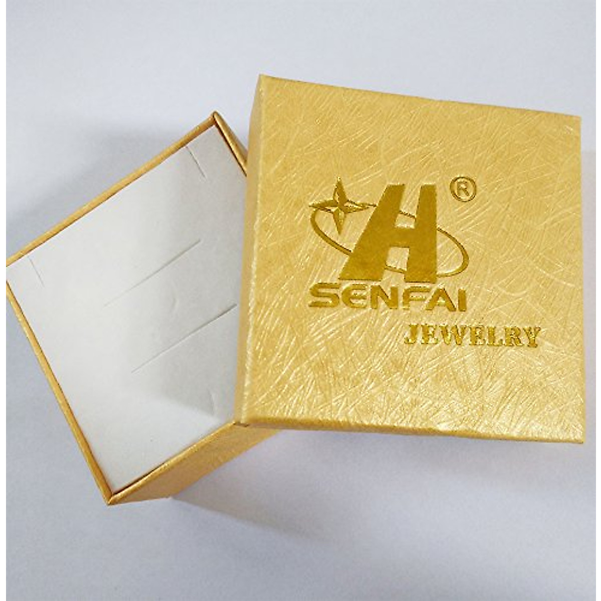 SENFAI Ginkgo Leaf Cuff Hook Bracelet Bangle Open Expandable 3 Tone (Gold)