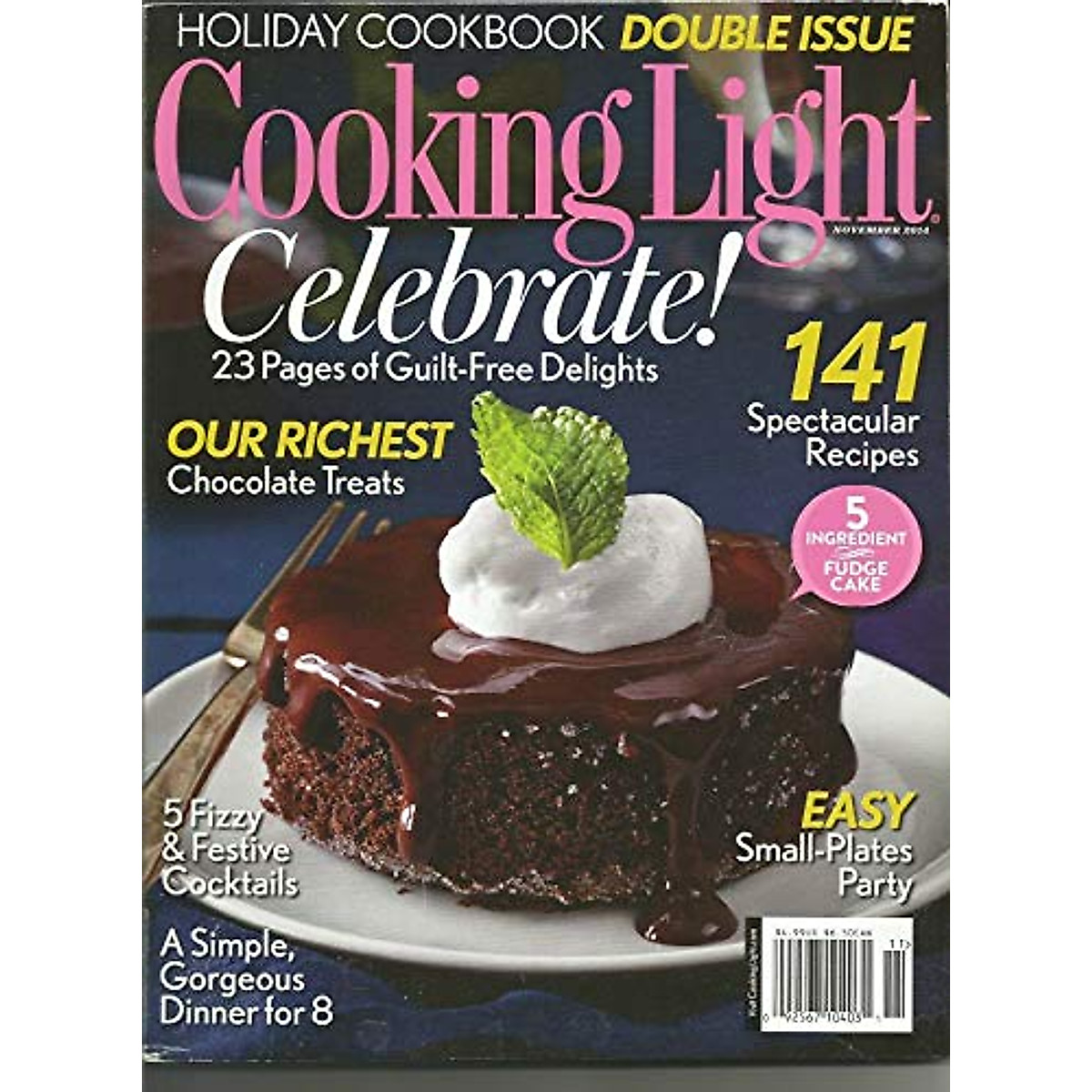COOKING LIGHT, NOVEMBER, 2014 HOLIDAY COOKBOOK
