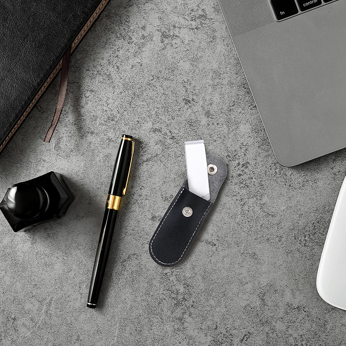 YIUWLMN 3Pcs Flash Drive Case USB Storage Case USB Flash Drive PU Leather Case USB Protective Case for Protecting Your USB Flash Drive and Easy Storage