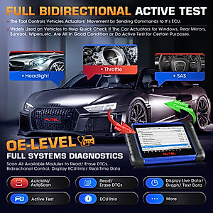 Autel MaxiIM IM508S: 2024 Pro Key Fob Programming Tool w/ XP200 Programmer, IM508 KM100 Upgrade, OS11 4+64G 2.4&5G WiFi, 3000+ Active Test OE Full Diagnosis, 40+ Resets As MK900 MX900, FCA SGW