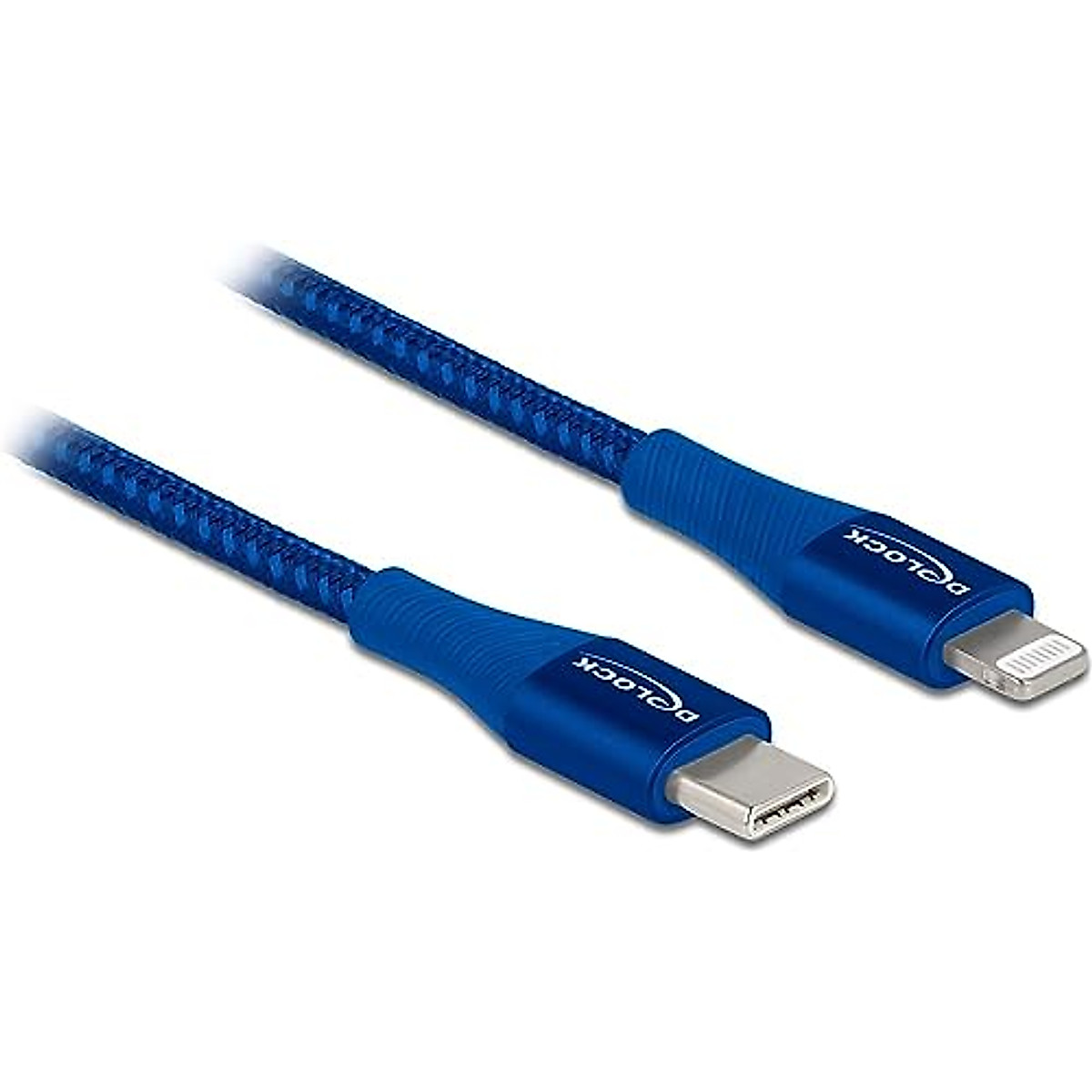 Cable Delock USB-C to Lightning 0,5m Blue