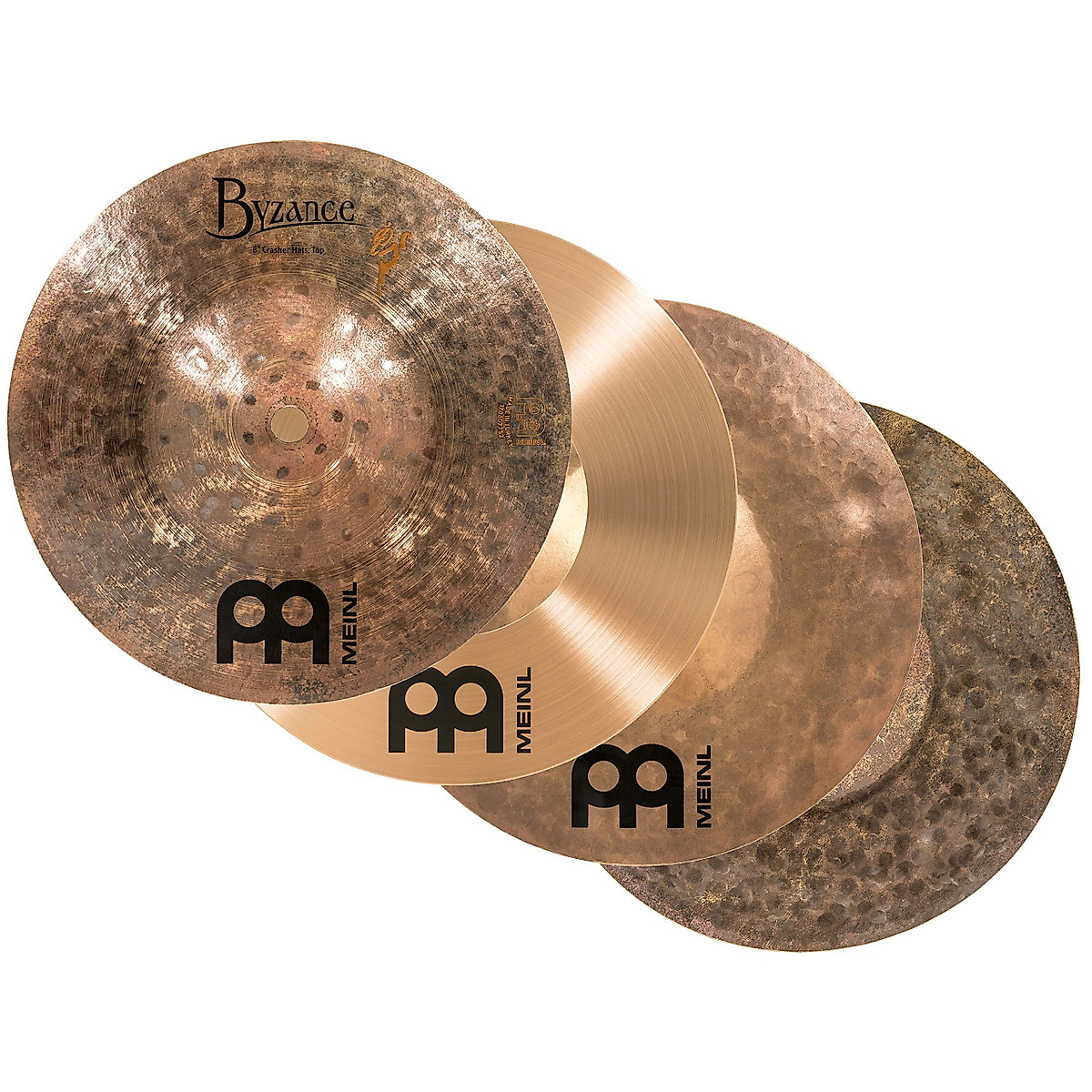 Meinl Cymbals Artist Concept Model - Benny Greb Crasher Hi-Hat Cymbal - 8 Inch