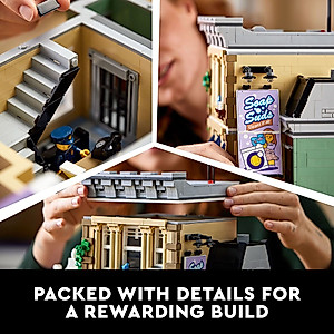 LEGO Police Station 10278 Building Kit; A Highly Detailed Displayable Model for Adults, New 2021 (2,923 Pieces)