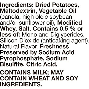 Betty Crocker Creamy Butter Mashed Potatoes, 4 oz. (Pack of 8)