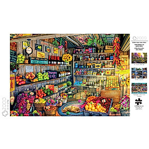 Buffalo Games - Aimee Stewart - Farm Fresh - 2000 Piece Jigsaw Puzzle for Adults Challenging Puzzle Perfect for Game Nights - Finished Puzzle Size is 38.50 x 26.50