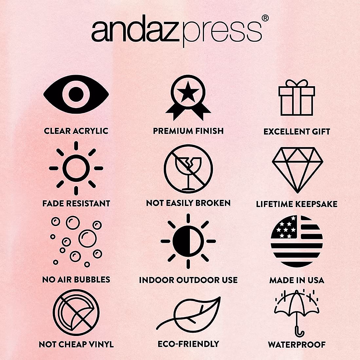 Andaz Press Funny Office Desk Plate, Gate Keeper Acrylic Plate for Home, Desk, Front Desk Receptionist, Secretary, Work, Co-Worker, Funny Nameplate Sign Decorations for Men Women, 8" X 2.5"