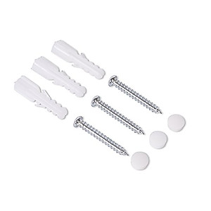 BIRDROCK HOME Hook Coat and Hat Rack - 2 Pack - 6 Hooks - 27 Inches - Wall Mount - Decorative Home Storage - Entryway Foyer Hallway Bathroom Bedroom Rail - Satin Nickel Hooks - White Pine Bathroom