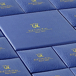 Gem Stone King 925 2-Tone Sterling Silver Blue Sapphire Women's Wedding Band Engagement Insert Stackable Ring (1.64 Cttw, Oval 7X5MM, Gemstone Birthstone, Available In Size 5, 6, 7, 8, 9)