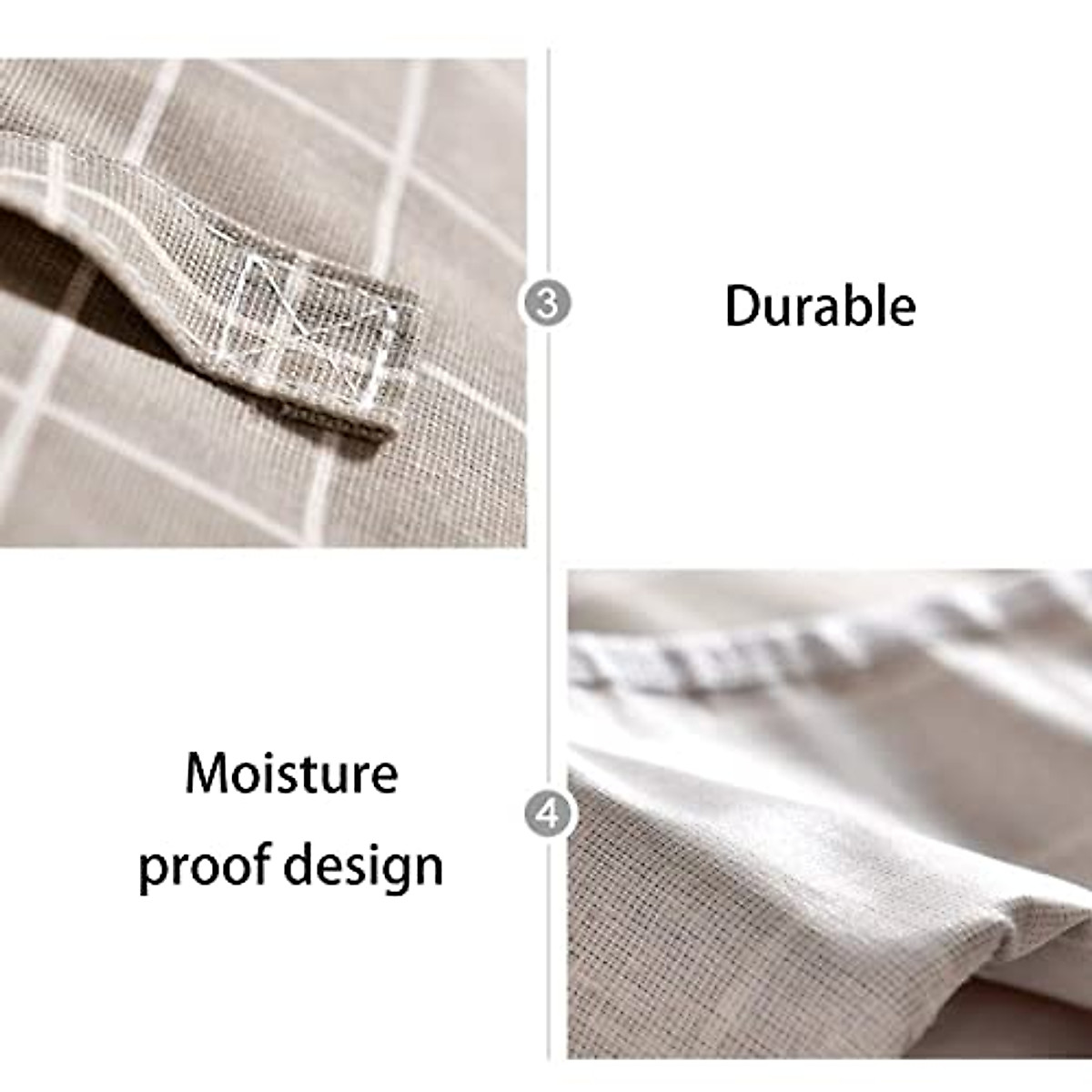 Liampo Large Capacity Clothes Organization and Storage Bins with Handles Bedding Storageused for Quilt Cover Quilt Luggage Packing 3 Pieces