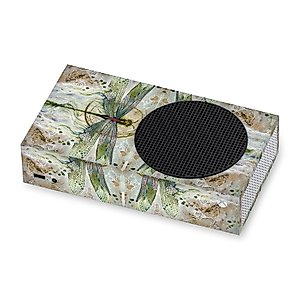 Head Case Designs Officially Licensed Stephanie Law Damselfly 2 Art Mix Vinyl Sticker Gaming Skin Decal Cover Compatible With Xbox Series S Console