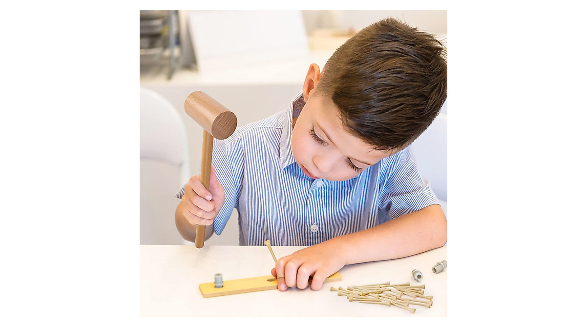 Waenerec Wooden Mallet Toy: Hammering & Pounding Fun for Kids