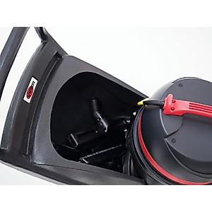 Viper Cleaning Equipment SN18WD Shovelnose 18 gal Wet/Dry Vacuum, 24" Cleaning Path, 2 10" Non-Marking Wheels, 50' Power Cable, 2 Stage Vacuum Motor, 9' Vacuum Hose