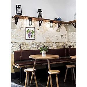 Wall Decor Vintage Style Metal Tin Sign Deer Iron Painting what A Wonderful World Room Decor Bathroom Decor Bedroom Decor Classroom Decor Art Tin Signs 5.5x8 Inch On Father'S Day National Day