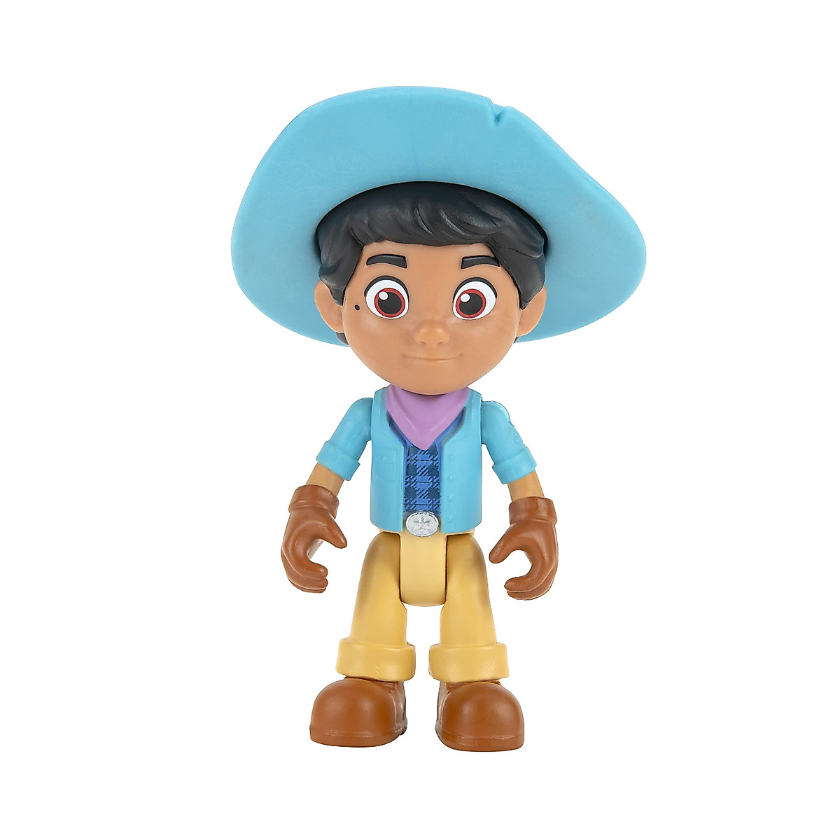 Dino Ranch Miguel and Tango’s Tow Rig Vehicle - Features 5” Dino Tango Tow Rig and 3” Dino Rancher Miguel - Three Styles to Collect - Toys for Kids Featuring Your Favorite Pre-Westoric Ranchers