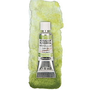 Schmincke - HORADAM® AQUARELL, Super- Granulation Set Shire 5 x 5 ml tubes, 74 860 097, cardboard set, very strong granulating colors, finest, supergranulating watercolors