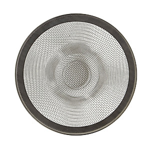 Mesh Sink Strainer, Prevents Sink Clogging From Food & Hair, Great for Stainless Steel Sinks, Set of 2