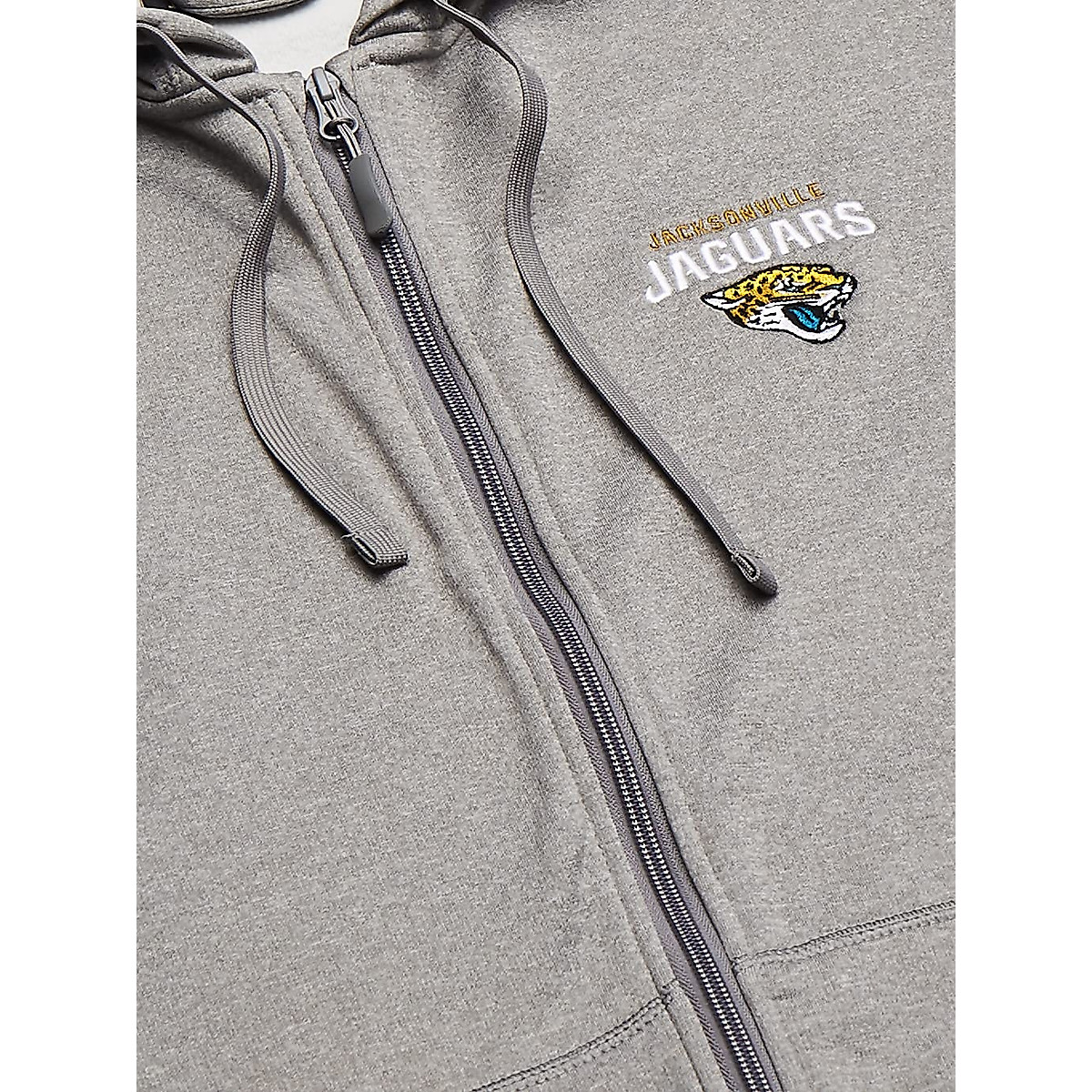 dunbrooke NFL Dallas Cowboys Trophy Tech Fleece Full Zip Hoodie, 4X-Large, Grey