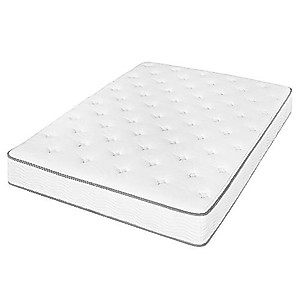PrimaSleep 10 Inch Hybrid Comfort Tight Top Spring Mattress, Twin