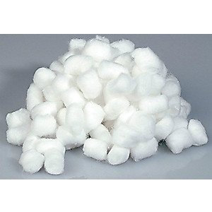 Perfect Stix - Cotton Balls M-500ct Cotton Balls M Cotton Balls, Pack of 500ct, Plain