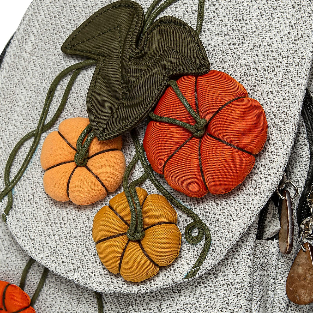 Casual Canvas Backpack，Hand-woven ladies backpack，Convertible Multifunctional Straps Ladies Shoulder Chest Bag（Everything is fine backpack）