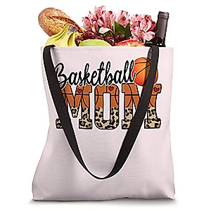 Women mom game player team mama sports kid basketball Tote Bag