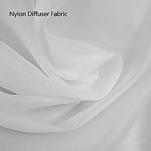 Photography Diffuser Fabric 78.7 x 59 Inches/ 2 x 1.5M Nylon Light Modifier Cloth for Lighting Softbox, Light Box Tents, Panel