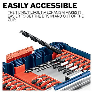 BOSCH CCSNSV17804 4-Piece Assorted Set 1-7/8 In. Impact Tough Nutsetters with Clip for Custom Case System
