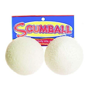 Scumball Surface Oil Absorber Removes Scum Oils from Pool Spa 2 pk Floating Ball