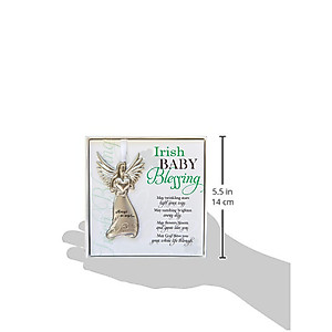 The Grandparent Gift Irish Baby Blessing Angel - Irish Baby Gift for Baby Girl or Boy