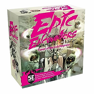 Steamforged Games Epic Encounters Tower of the Lich Empress and Arena of the Undead Horde Bundle (2 Items)