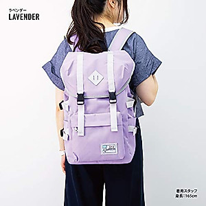 Aventura NM-1526 Women's Nylon Mountain Backpack, Lavender