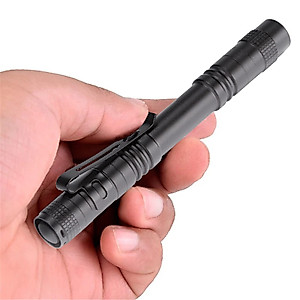 CENGNIAN Alloy Pen Led Observation Pen Clip Small Flashlight Emergency Source