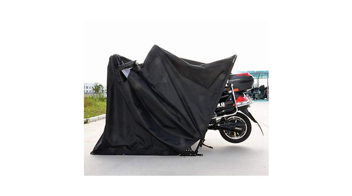 Heavy Duty Motorcycle Shelter Tent - Durable, Weatherproof & Secure