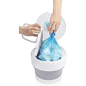 PurePail Go Odor-Barrier 7-Layer Refill Bags (25 Count) – Block Odors with No Added Fragrance – Less Waste, No Cutting & No Canisters – For Use with PurePail Go