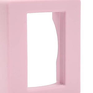 GLOGLOW Non Slip Cup Cradle, Flexible Stable Support Compact Anti Scratch Silicone Cup Cradle for Crafting for Mugs (Pink)