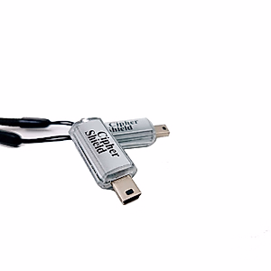 BUSlink CipherShield Dual Keys 512-bit AES USB-C SSD USB-Powered FIPS 140-2 Level 2 HIPAA USB 3.1 Gen 2/eSATA Hardware Encrypted Portable Drive (4TB)