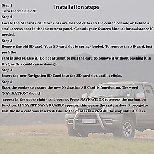 Latest 2022 Maps Updated 86271 0E074 Navigation GPS SD Card Compatible with Toyota Prius 4 Runner Sync USA/Canada Maps