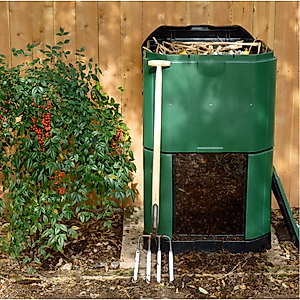 Exaco Aerobin 400 Insulated Compost bin, 113 Gallon, Green