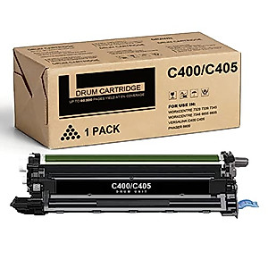 DRAWN C400/C405 Black Drum Unit 108R01121 Compatible 1Pack 108R01121 Drum Cartridge Replacement for Xerox Phaser 6600 VersaLink C400 C405 WorkCentre 6605 Printer