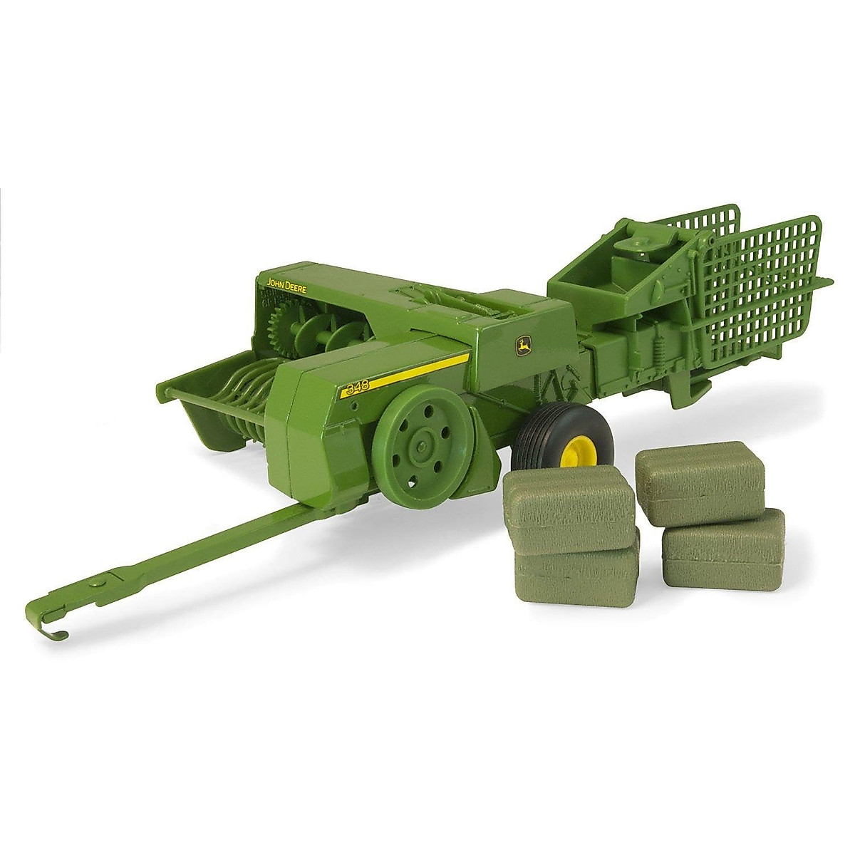 ERTL John Deere 348 Square Baler And 4 Bales (1:16 Scale)