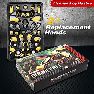 Bumblebee Transformers Toy Rise of The Beasts Action Figure, Highly Articulated 6.5 Inch No Converting Bumblebee Model Kit, Transformers Toys for Boys Girls 8 Years Old and Up